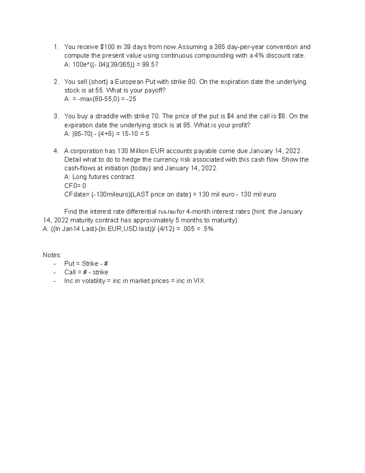 Finance 330 Math Practice Problems - Deprecated API usage: The SVG back-end is no longer ...