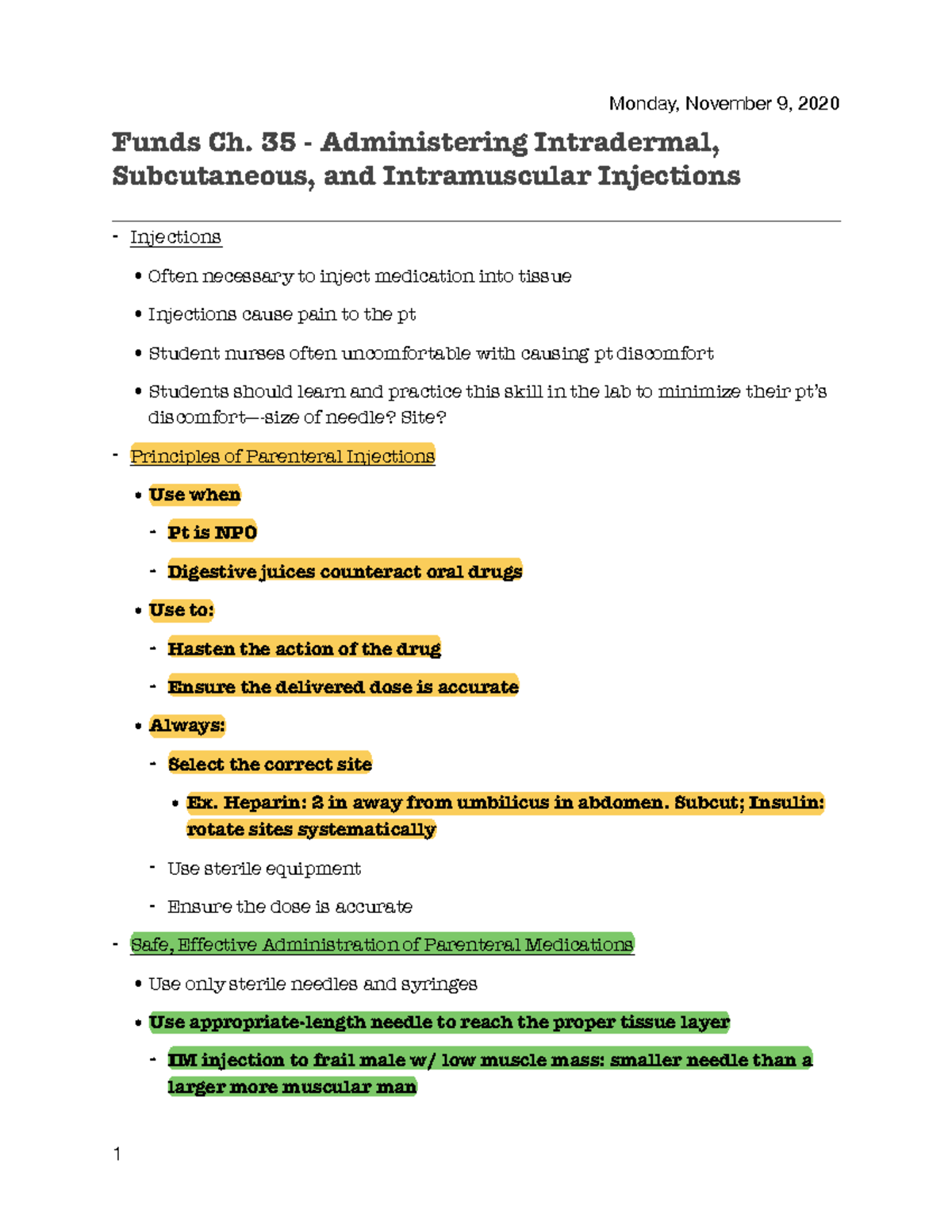 PDF MC Funds Ch. 35 - Administering Intradermal, Subcutaneous, and ...