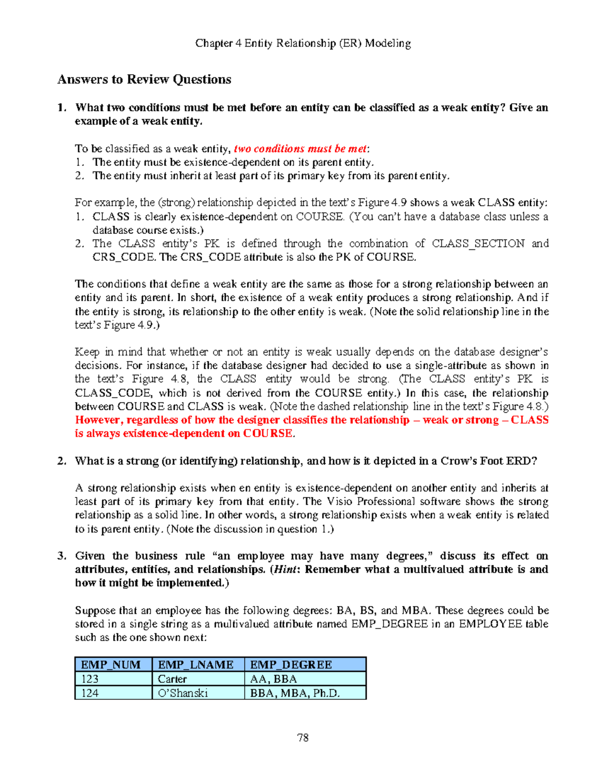 20202 ISM3212 Ch04-Review Questions - Answers to Review Questions 1 ...