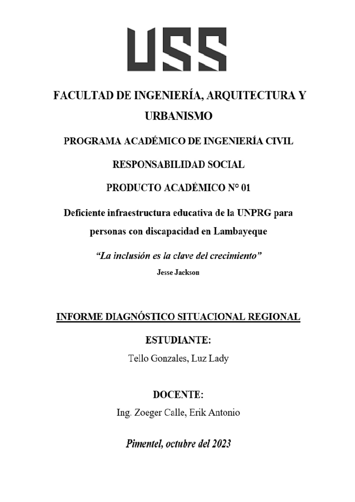 Tello Gonzales PA1 RS - PA2_RS_II - ÍNDICE I. IDENTIFICACIÓN Y FORMULACIÓN DEL - Studocu