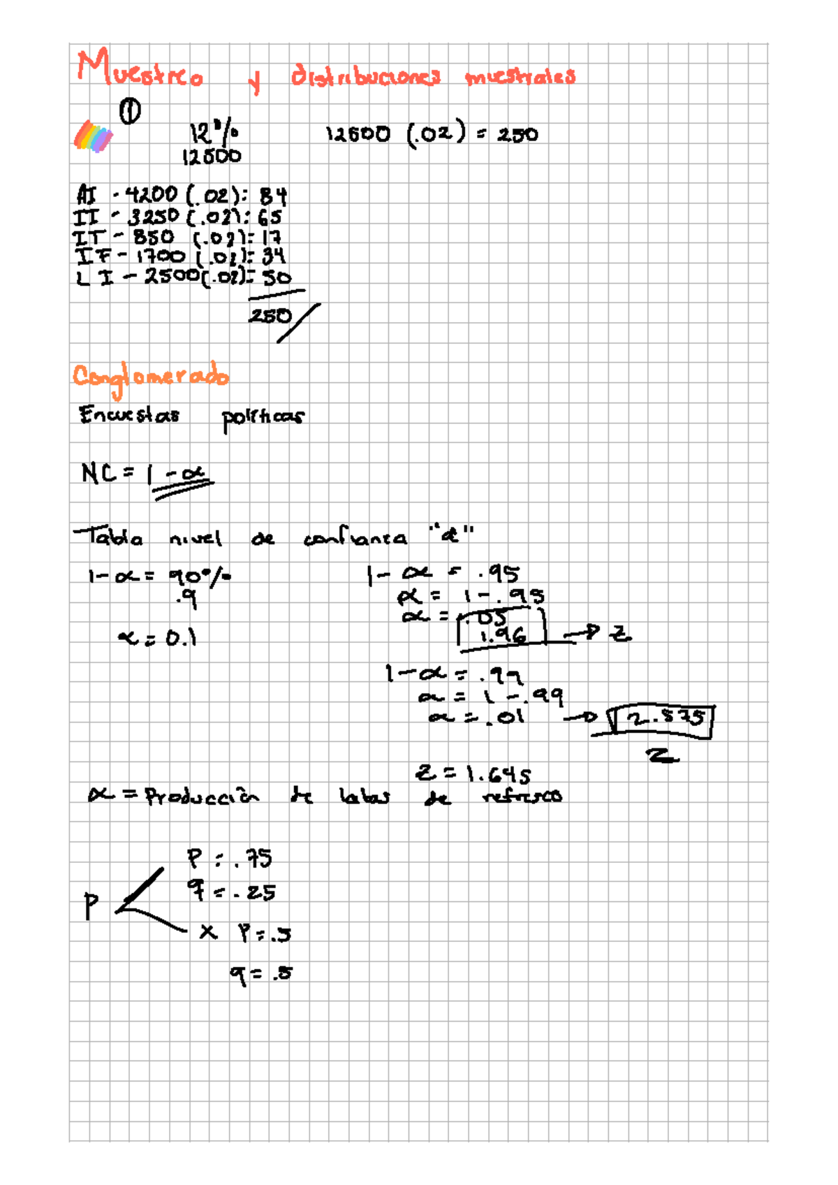 Notas proba semana 18 - Probabilidad y Estadística - Studocu