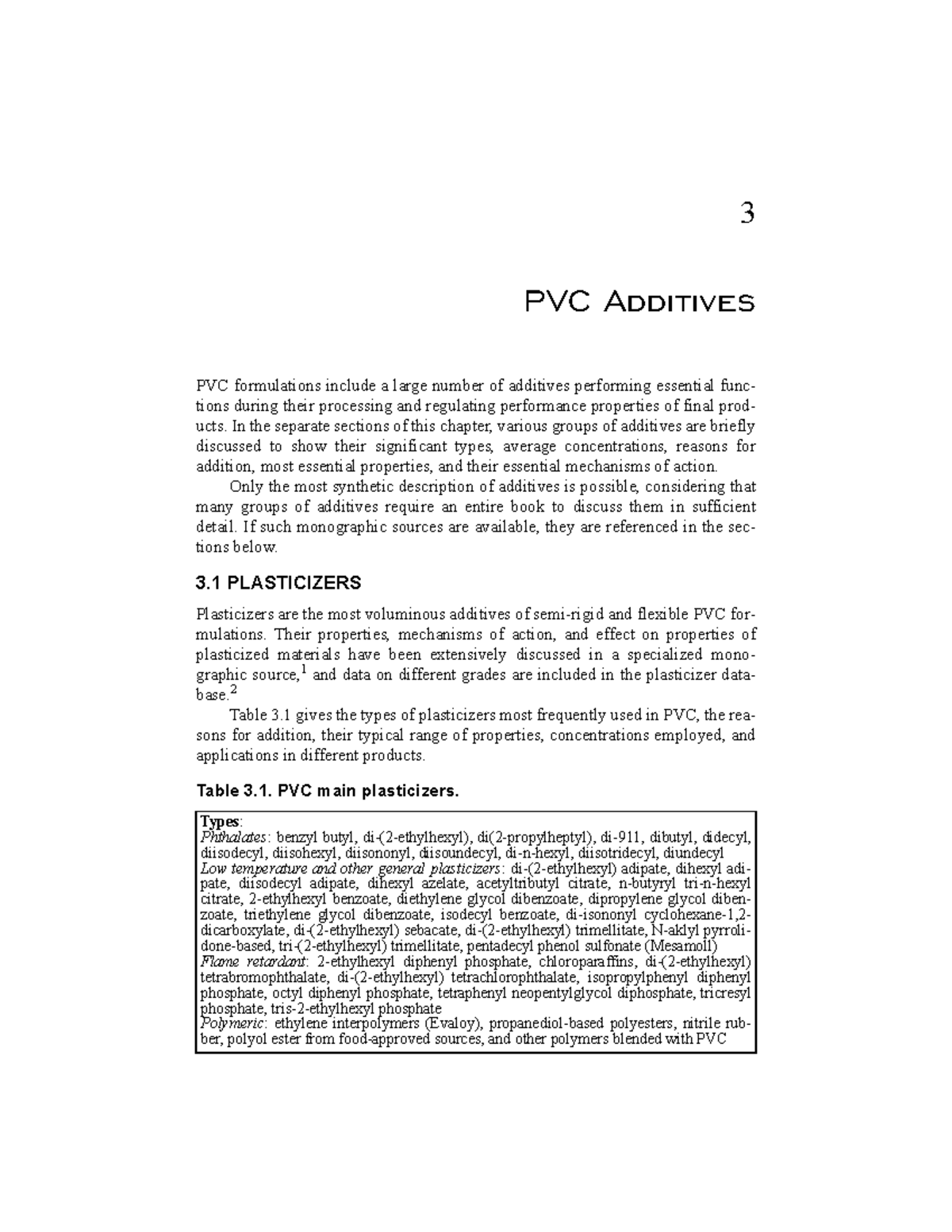 Phụ gia PVC - 3 PVC Additives PVC formulations include a large number ...
