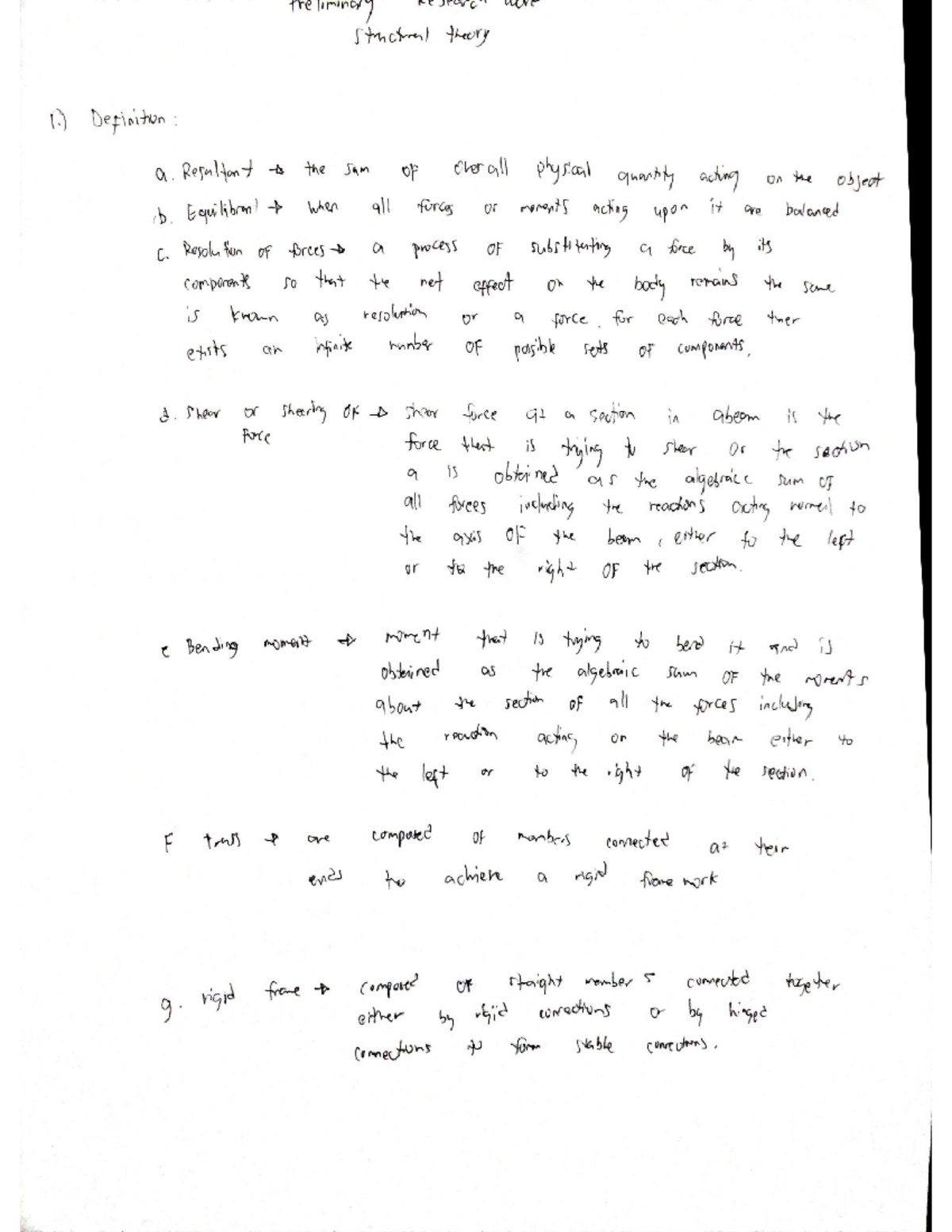 Preliminary Research Work - BS Civil Engineering - UE - Studocu