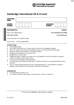 Specimen QP - Paper 1 Edexcel Psychology GCSE - S53631A0125 Turn over ...