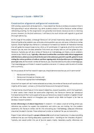 ICT Project Management IRM4725 Year Module - IRM4725/101/0/ Tutorial ...