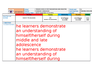 RRL and RRS - Local Studies & Literature for - LOCAL STUDIES According ...