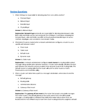 Netplus 9e Mod08solutions - Module 8: Segmentation Solution and Answer Guide Jill West, CompTIA ...