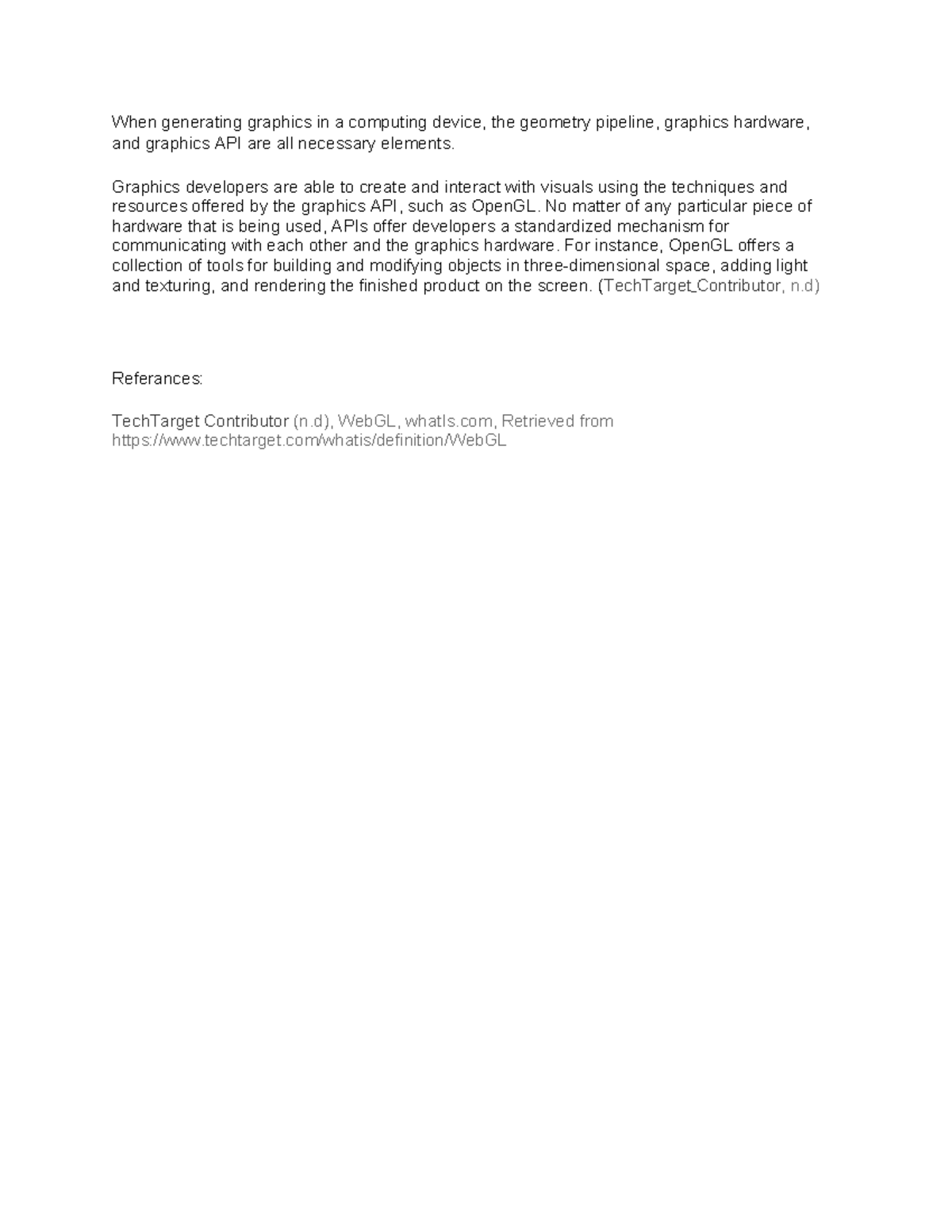 Discussion assignment unit 1 graphics design - When generating graphics ...