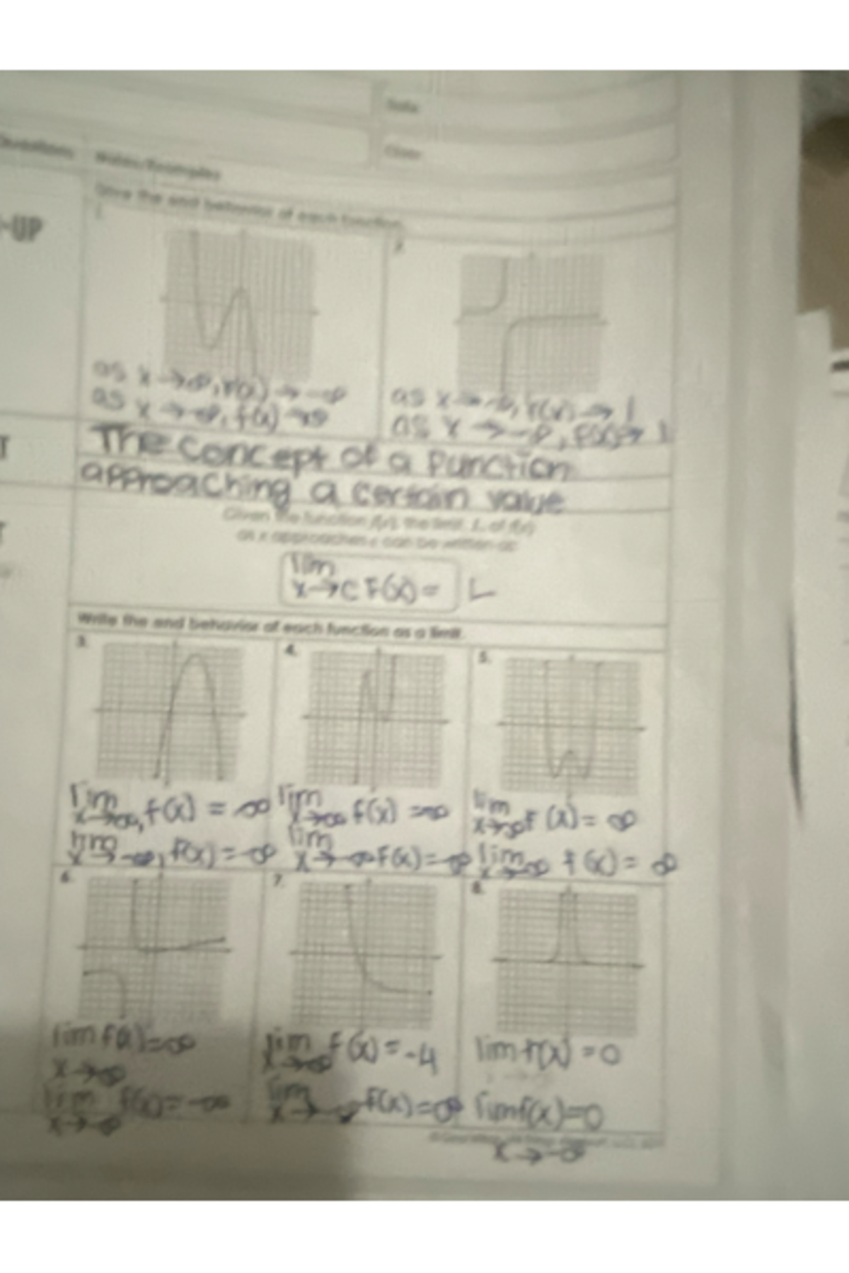 Photo - This includes a math worksheet that’s shows what to do in unit ...