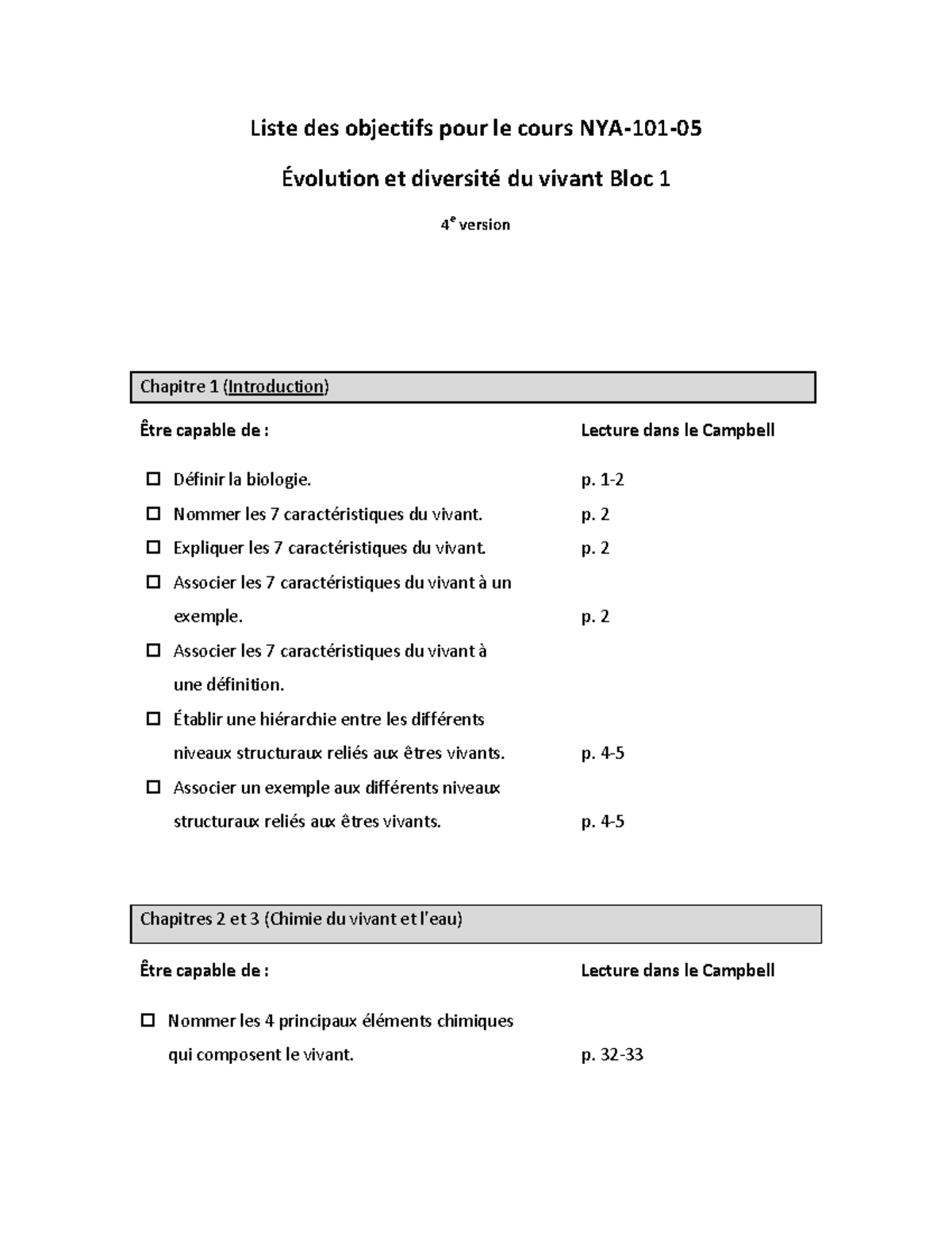 000-liste-objectifs-bloc1-A21 4e edition - Liste des objectifs pour le ...