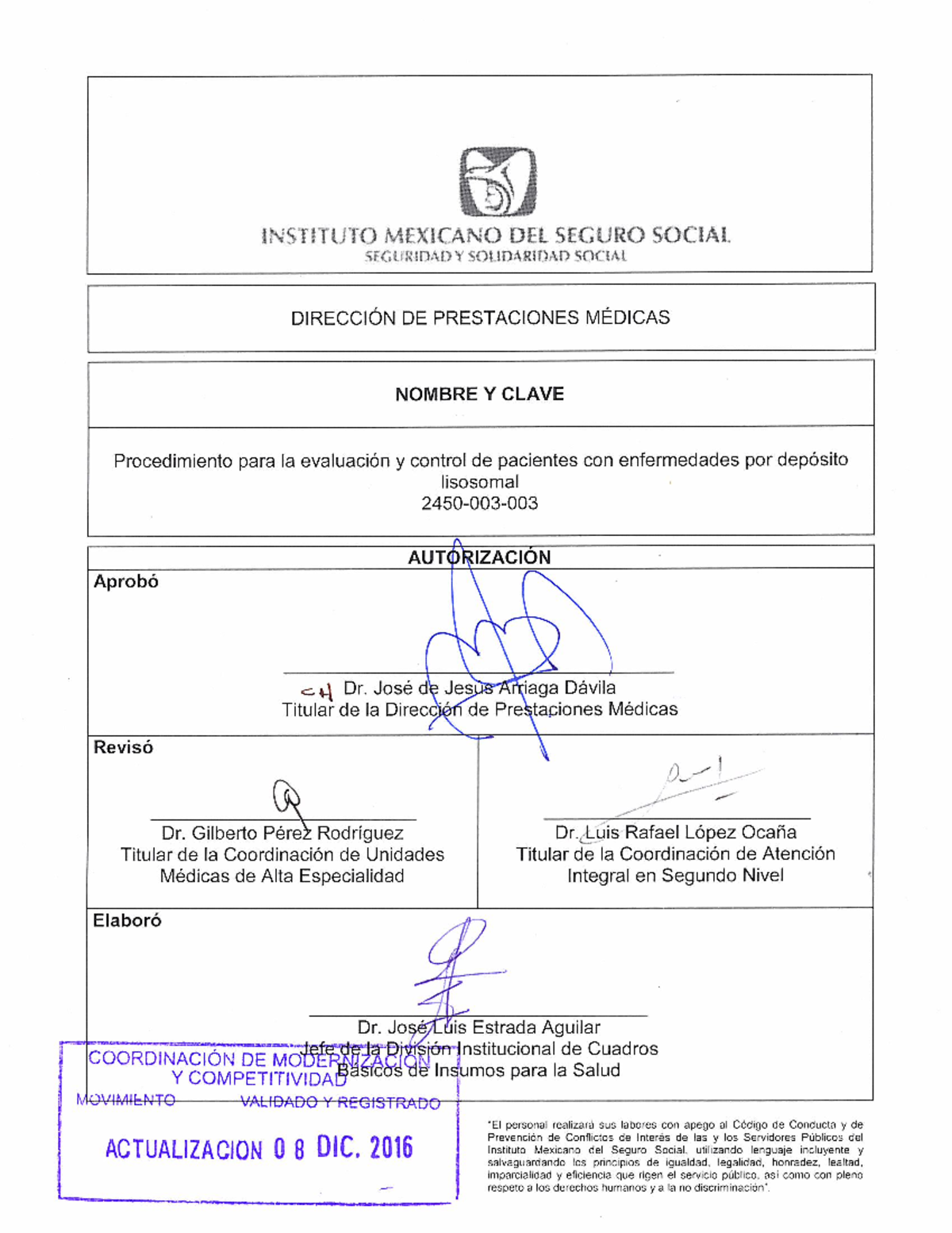 Inbound 90877275224192016 14 - Página 2 de 68 Clave: 2450-003- ÍNDICE ...