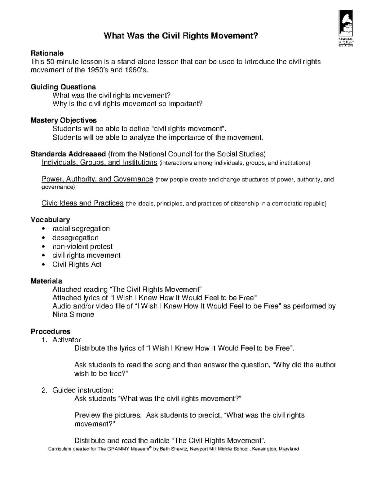 What was the Civil Rights Movement 2ae93ca71e - What Was the Civil ...