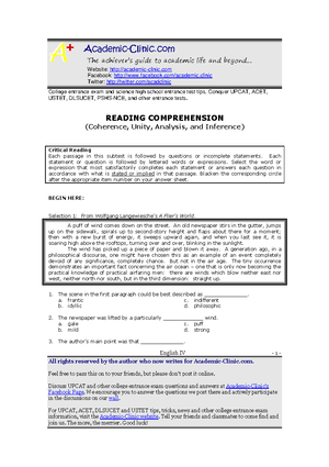 Grammar Diagnostic - These questions test your knowledge of SAT grammar ...