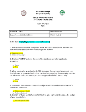 Final Capstone- Questionnaire - QUESTIONNAIRE AND RESULTS Capstone Project Research Interview ...