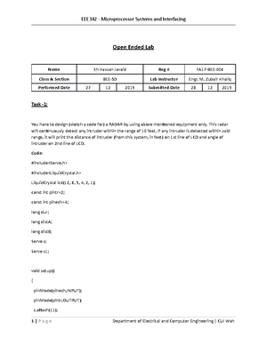 Lab Report 7 of DSP - IN LAB TASKS: Building the Transmitter The AM ...
