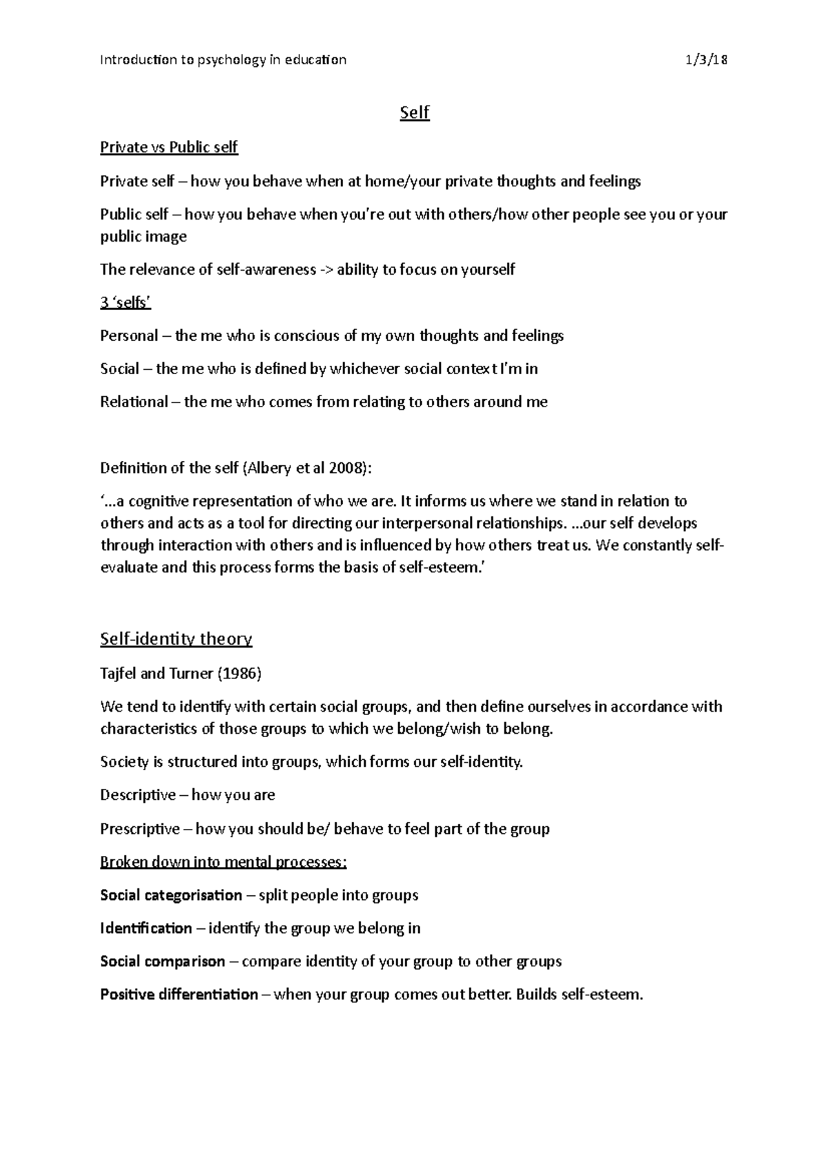 Unit 4 social psychology - Lecture 2 - Introduction to psychology in ...