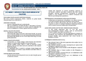 Nursing CARE PLAN - NURSING CARE PLAN CUES NURSING DIAGNOSIS OBJECTIVES ...
