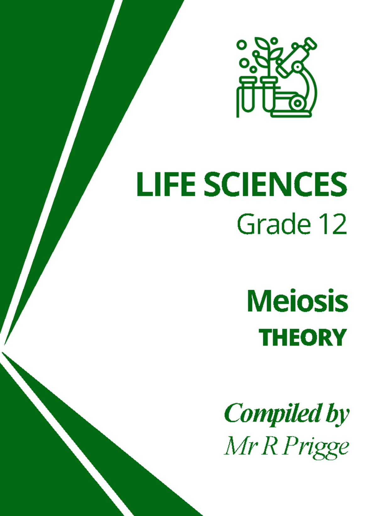 Gr12 LS Meiosis Theory - practice questions - LIFESCIENCES Grade 12 ...