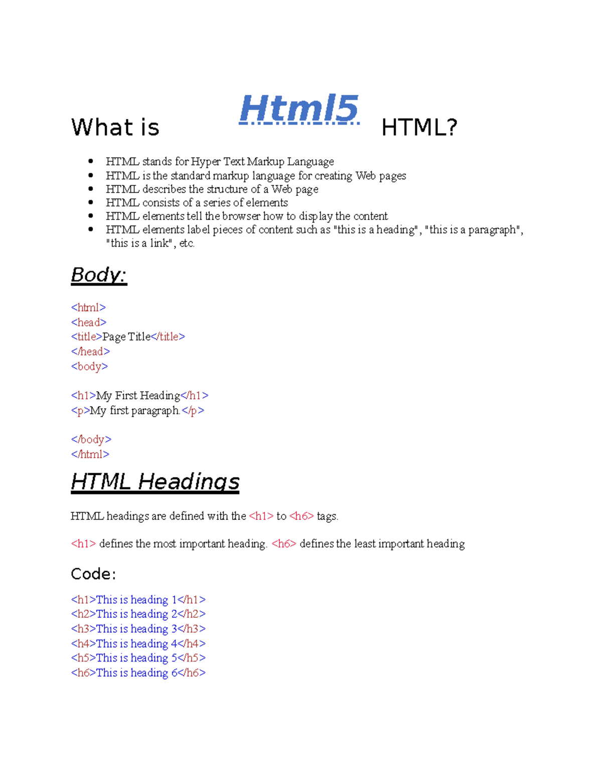 Ict tags with practical example of html and css - Web system and ...