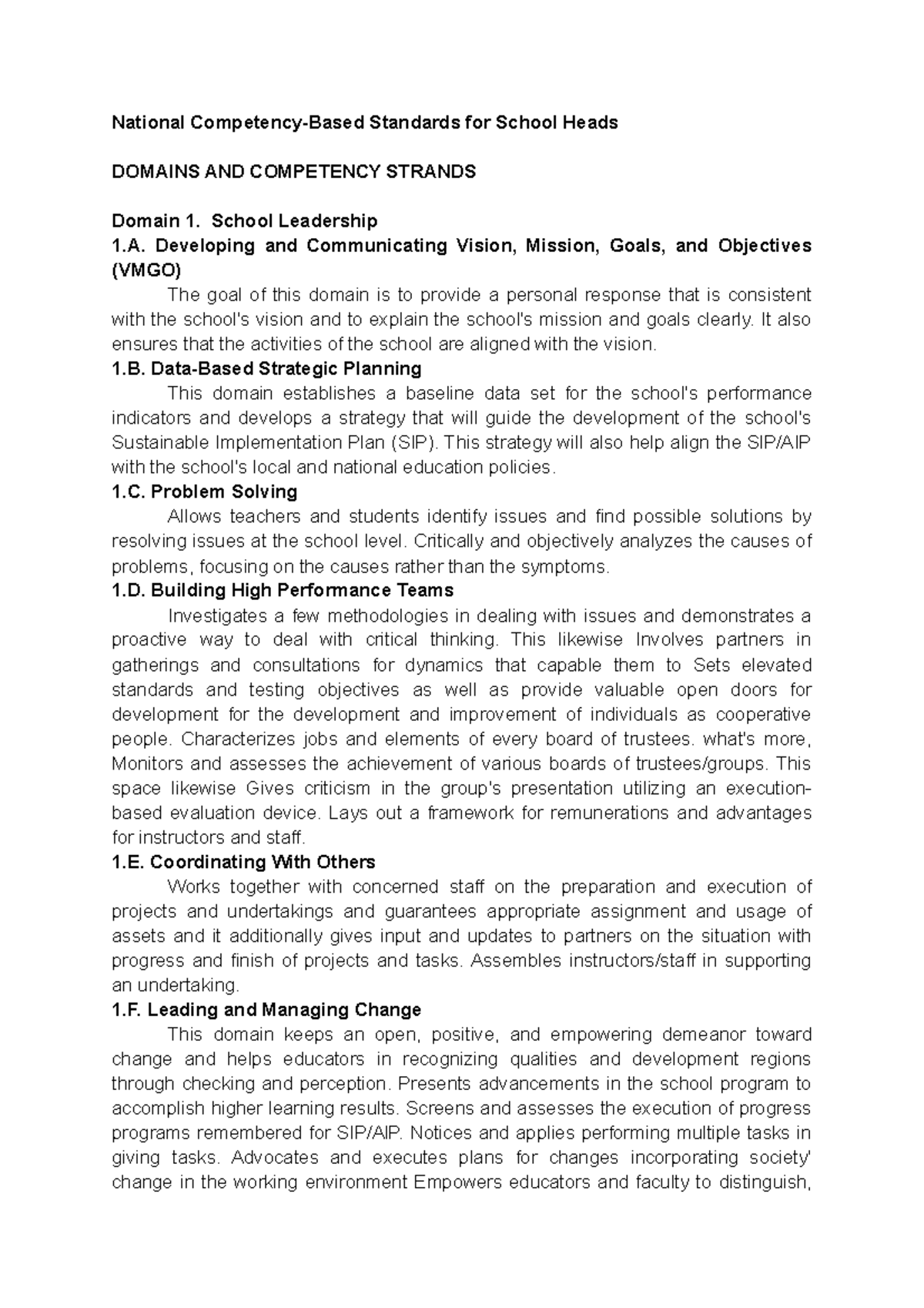 Untitled document - HBHJ - National Competency-Based Standards for ...