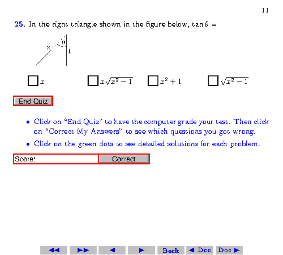 Precalculus 03 - Notes - 11 In the right triangle shown in the figure ...