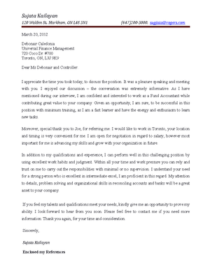 Acknowledgement of Academic Probation - ACC621 - Studocu