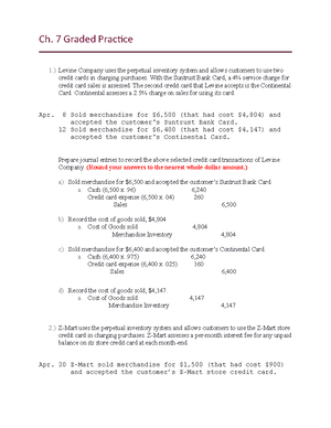 Chapter 13 - FInancial Accounting - Chapter 13 The following ...