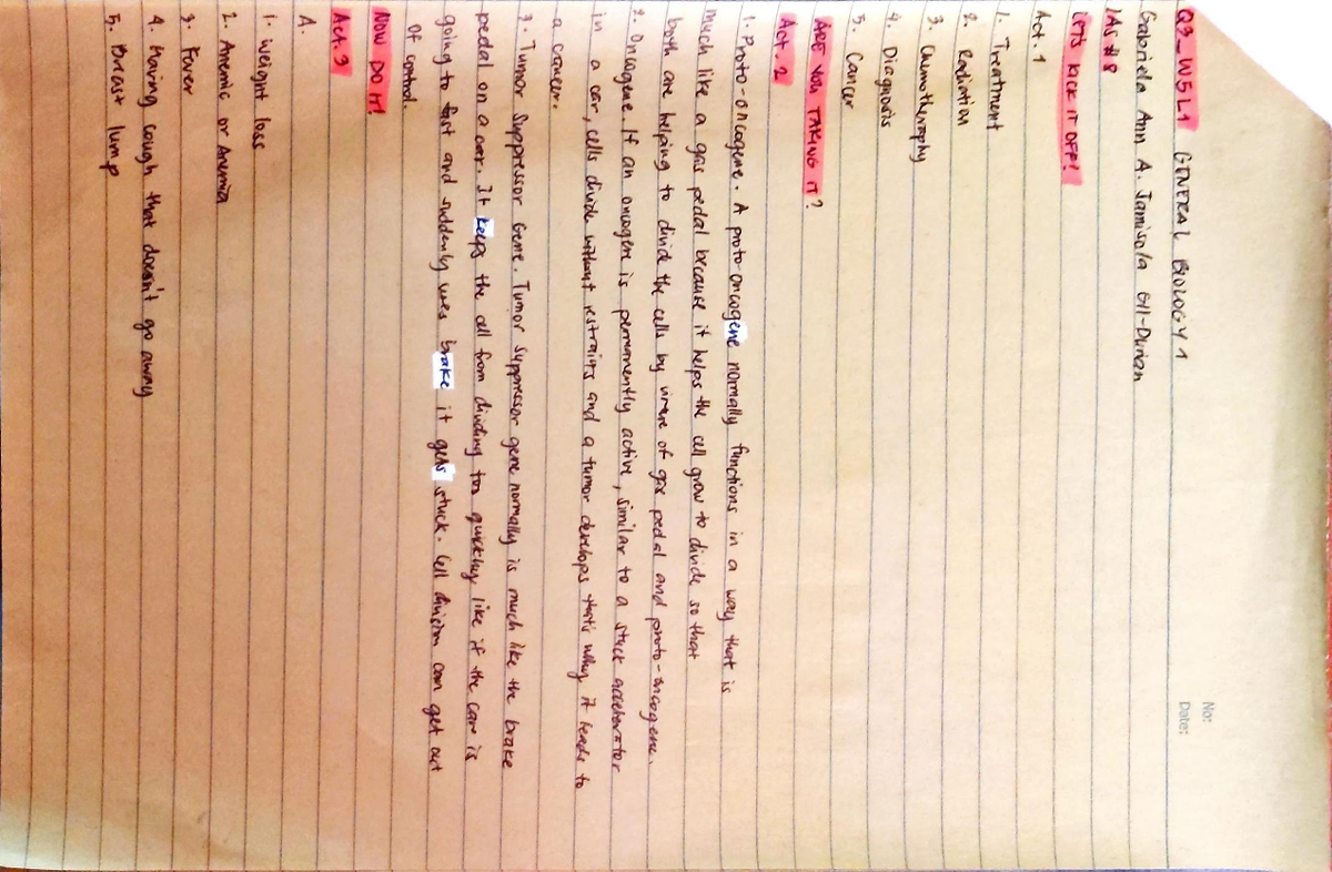 Copy of general biology grade 11 module - General Biology Lesson 3 ...