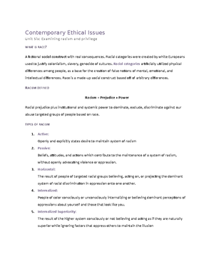 Chapter Fourteen - PHI 1630 Contemporary Ethical Problems Professor ...