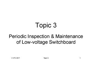 Assignment 2 220374402 - Periodic Inspection, Testing and Certification ...