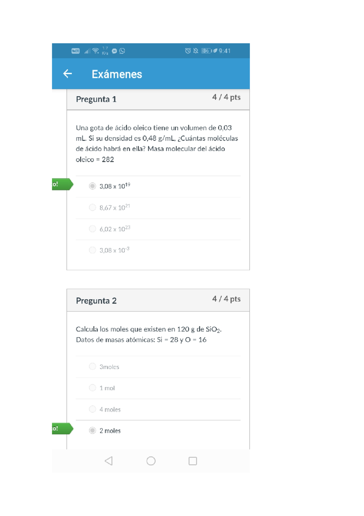 Evaluación continua S06. s2 - Quimica general - Studocu