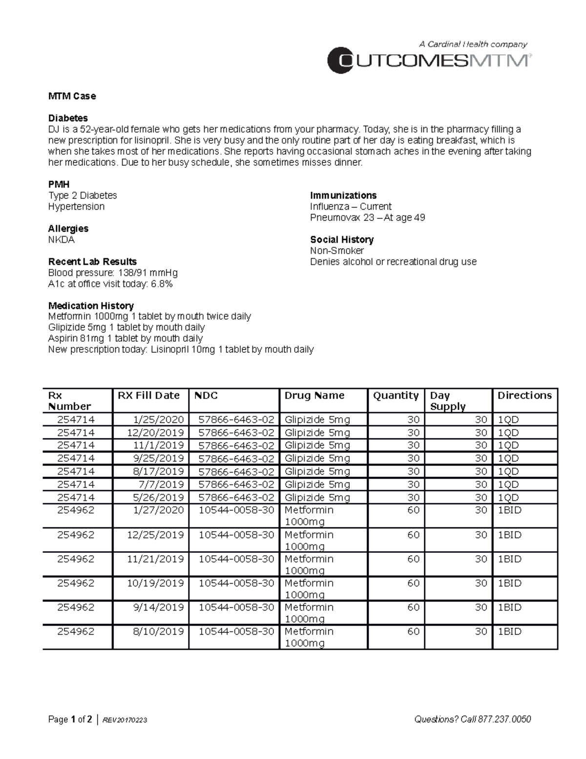 IPM-case1 submit online to Outcomes MTM by 2-21-2020 - MTM Case ...