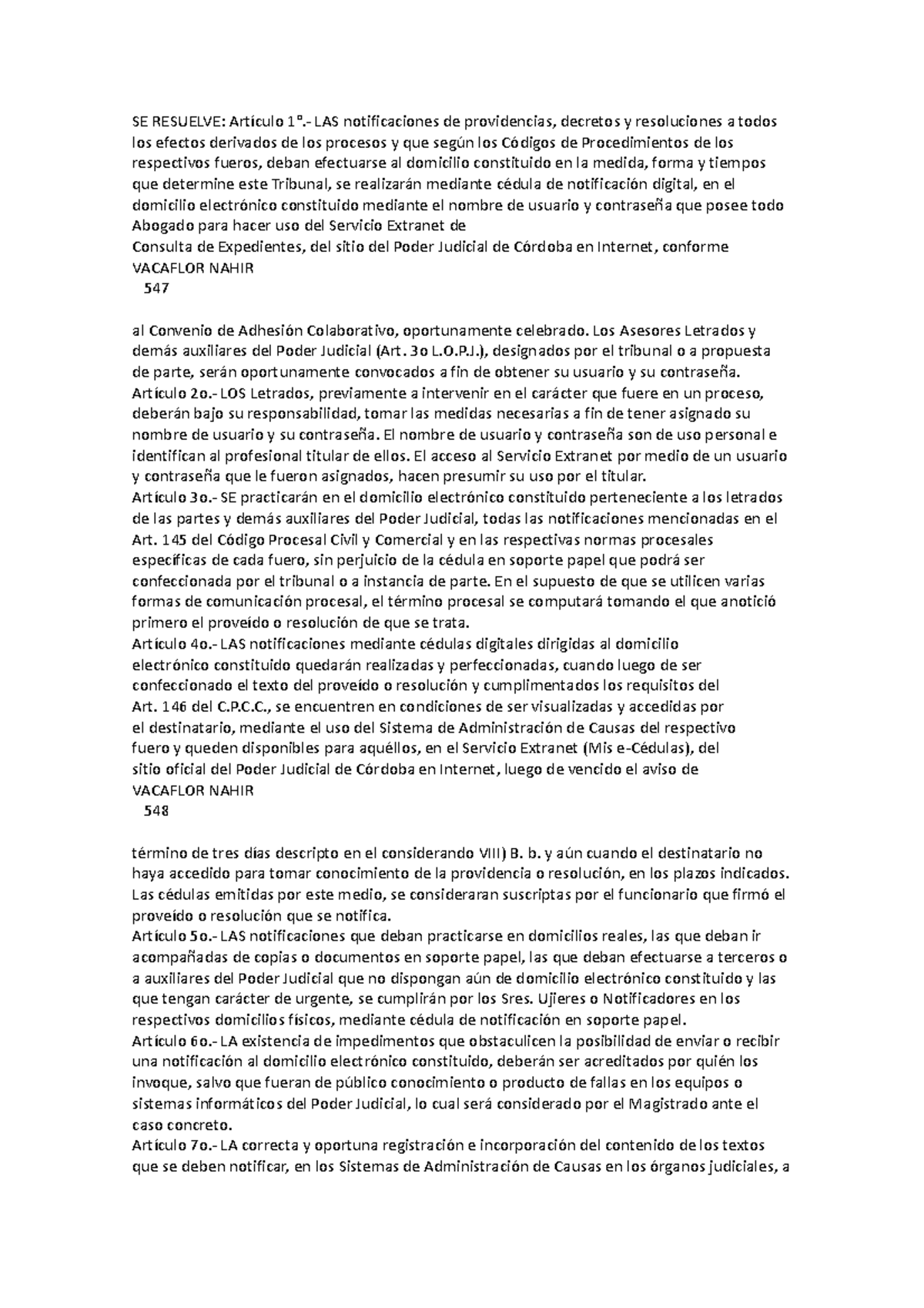 Documentcwifkfif - nnjkk,gkugliutiutgui,vhb - SE RESUELVE: Artículo 1 ...