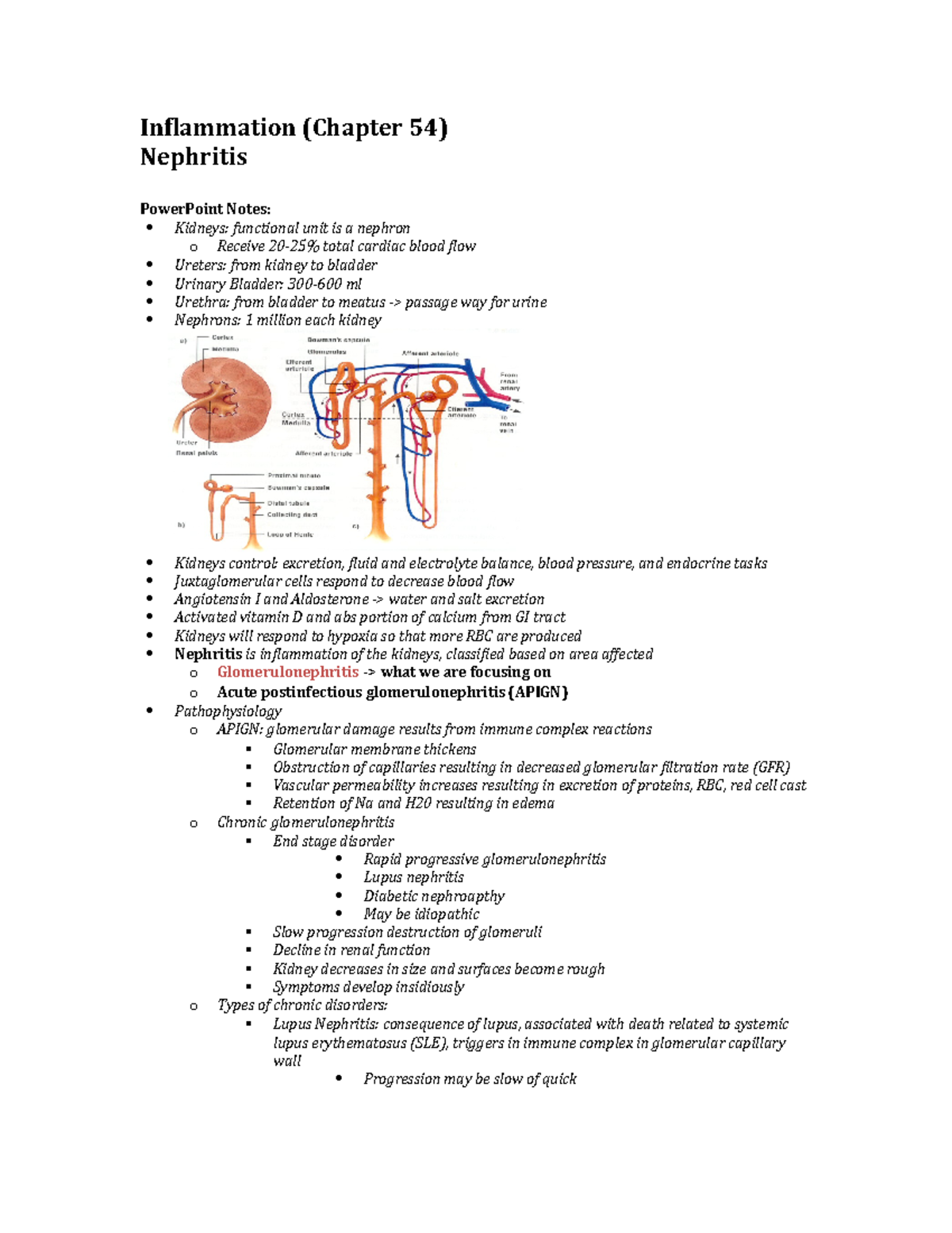 Chapter 54 - Medical-Surgical Nursing - Inflammation (Chapter 54 ...