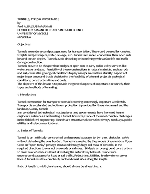 Timbering in Trenches - LECTURE NOTES WILL HELP YOU GET STARTED ...
