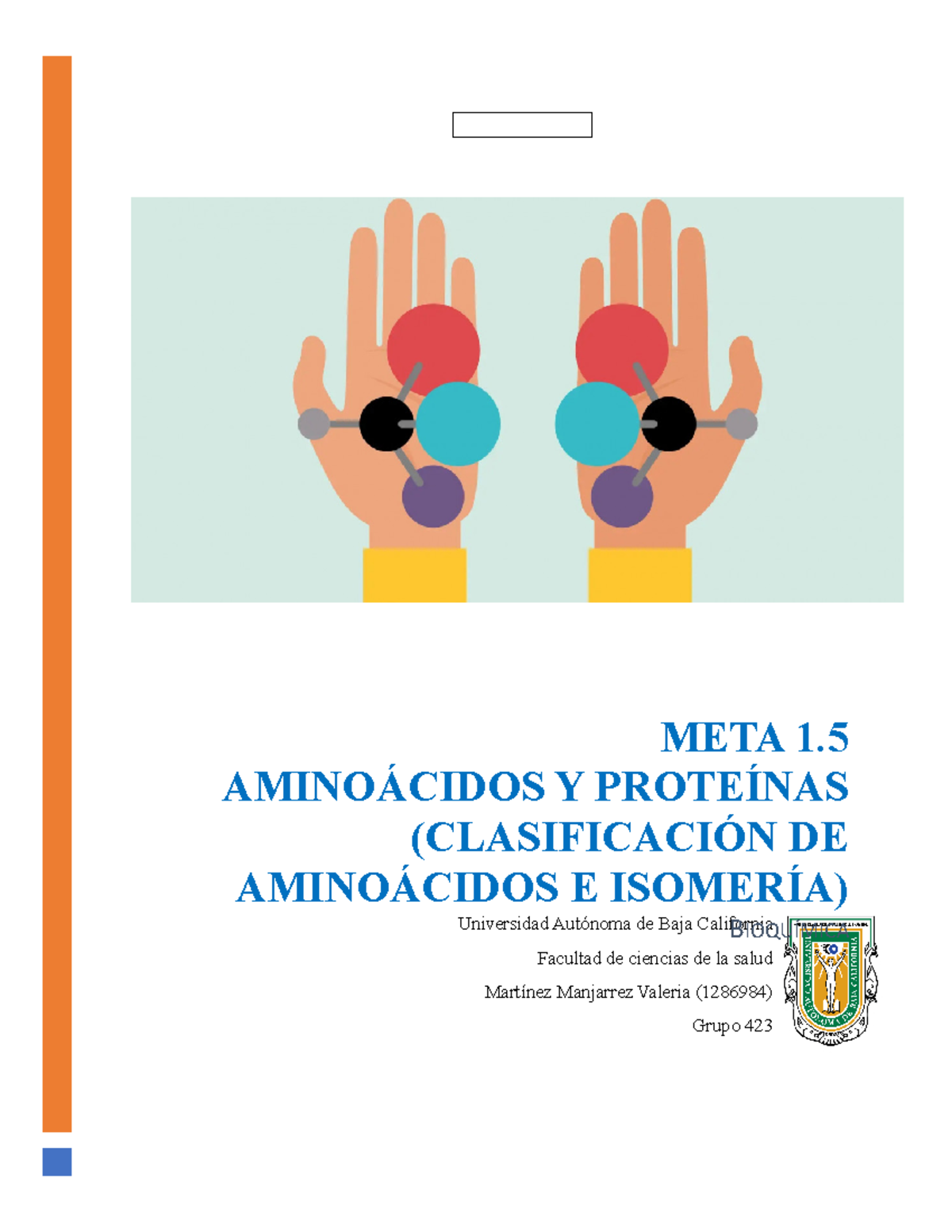 Aminoacidos - Universidad Autónoma de Baja California Facultad de ...