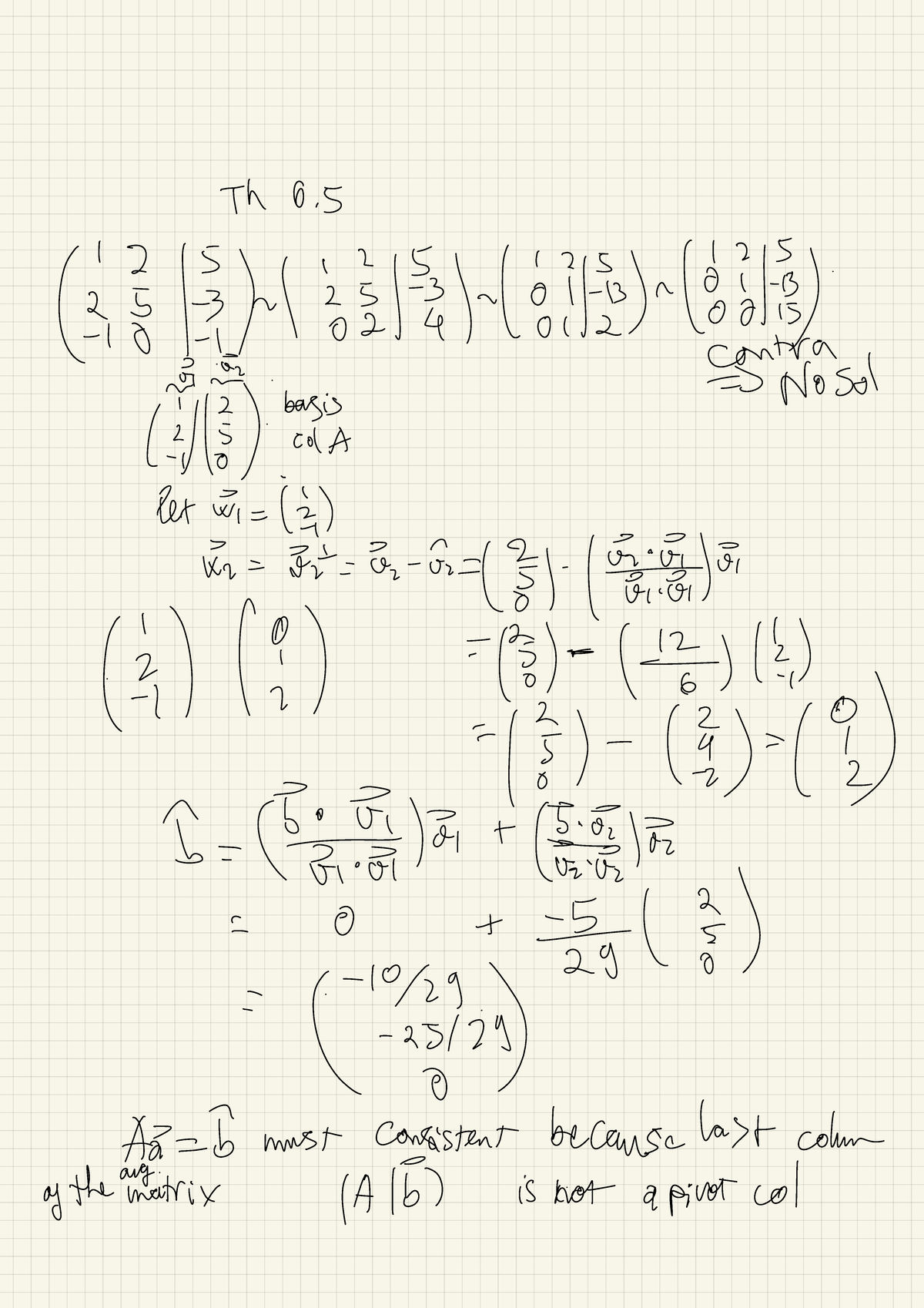 Th 6 5 Least Squares Th 6 2 5 5 1 3 8 188 Troso 4 5 Ba