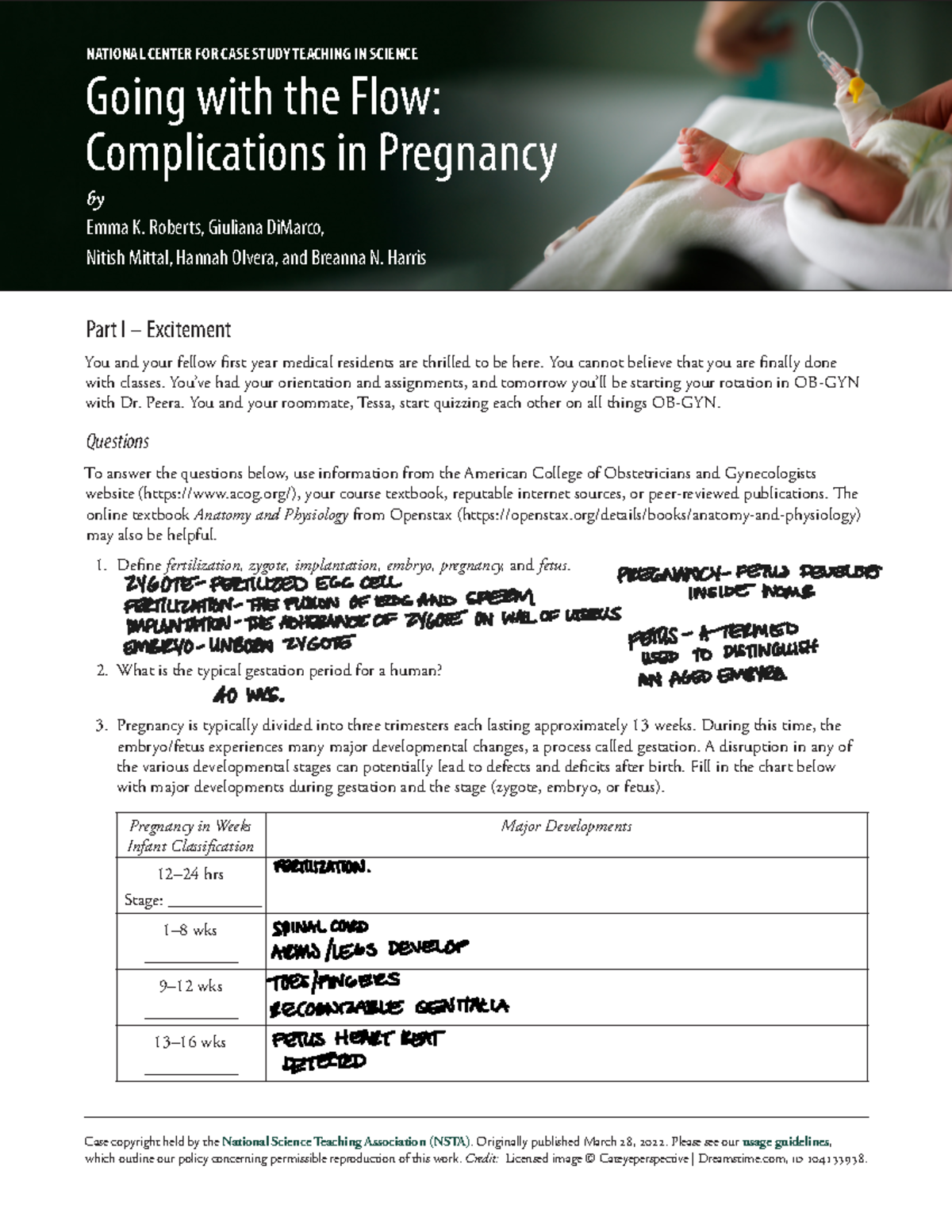 Going with the Flow - Labor and Delivery - Case copyright held by the ...