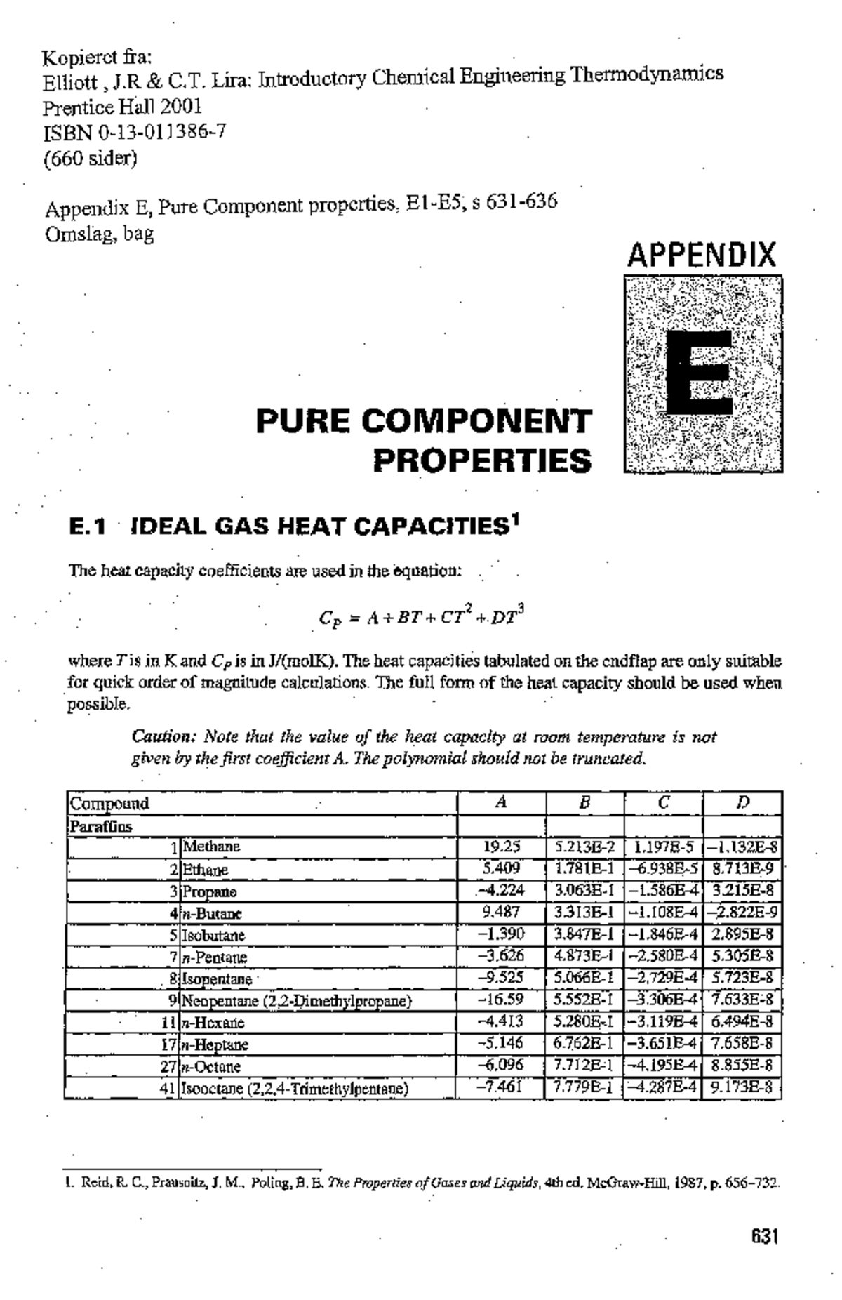 Appendix E - Kopieret fra:. ..... Elliott, lR & C. Lira: Introductory ...
