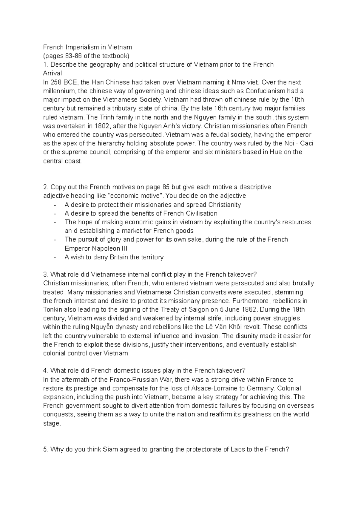 French Imperialism in Vietnam - French Imperialism in Vietnam (pages 83 ...