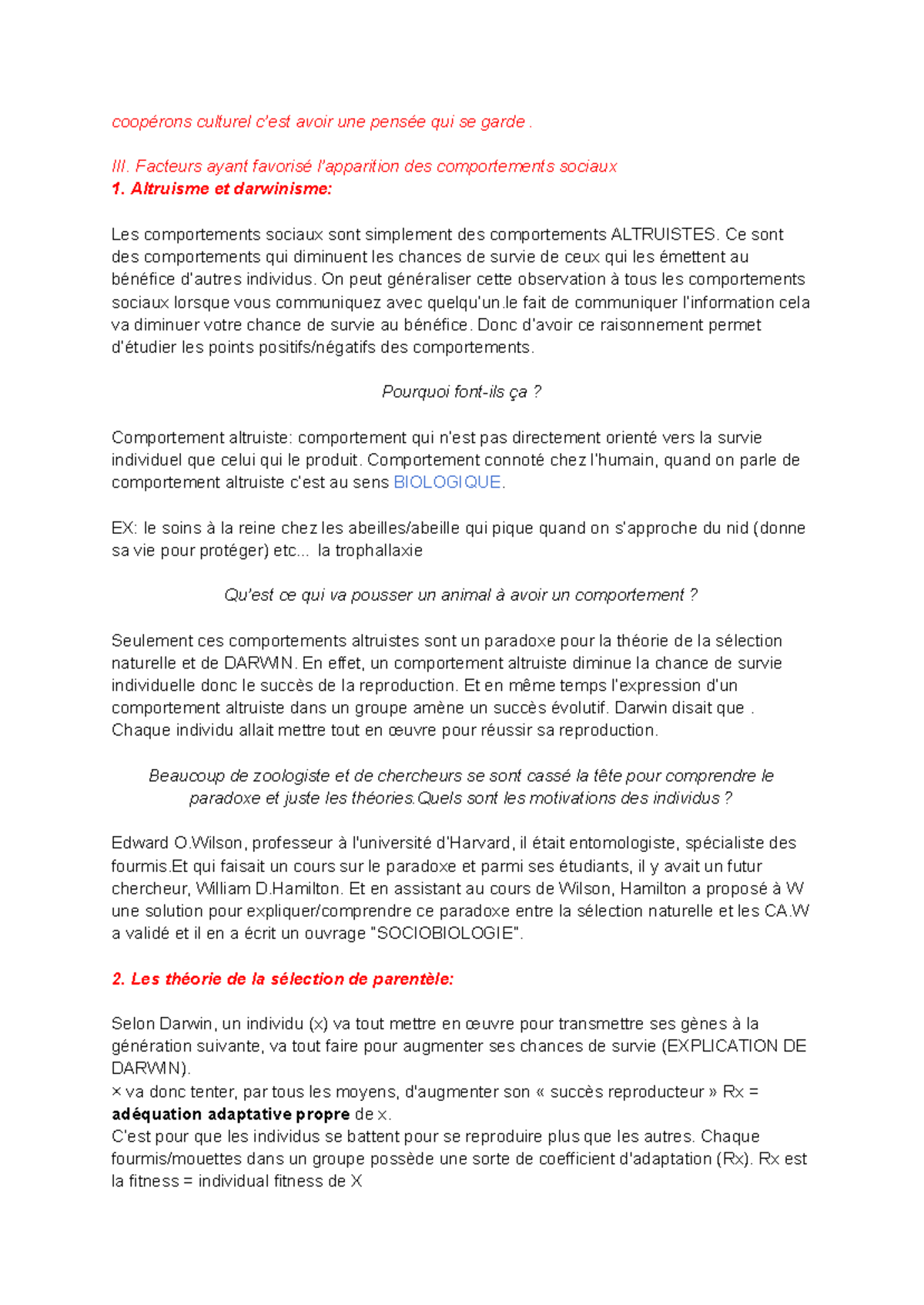 dickel cours 2 ue7 - coopérons culturel c’est avoir une pensée qui se ...
