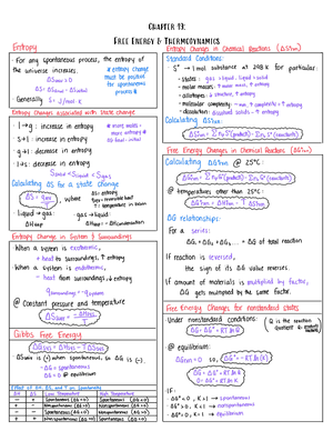 Chapter 16 - Ch. 16 notes - CHEM 132 - Studocu