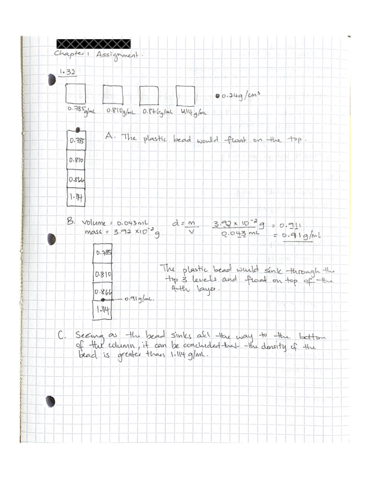 Chapter 1 Assignment copy - CHEM 151 - Studocu