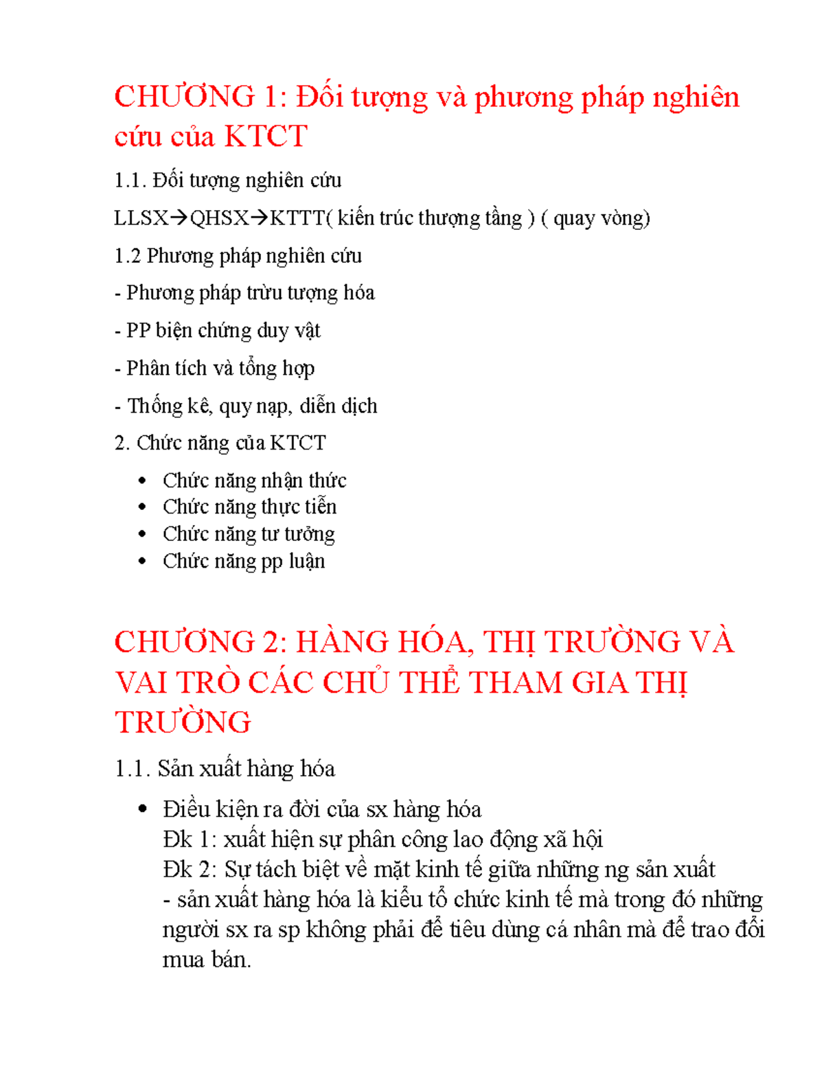 KTCT w - linh tinh - CHƯƠNG 1: Đối tượng và phương pháp nghiên cứu của ...