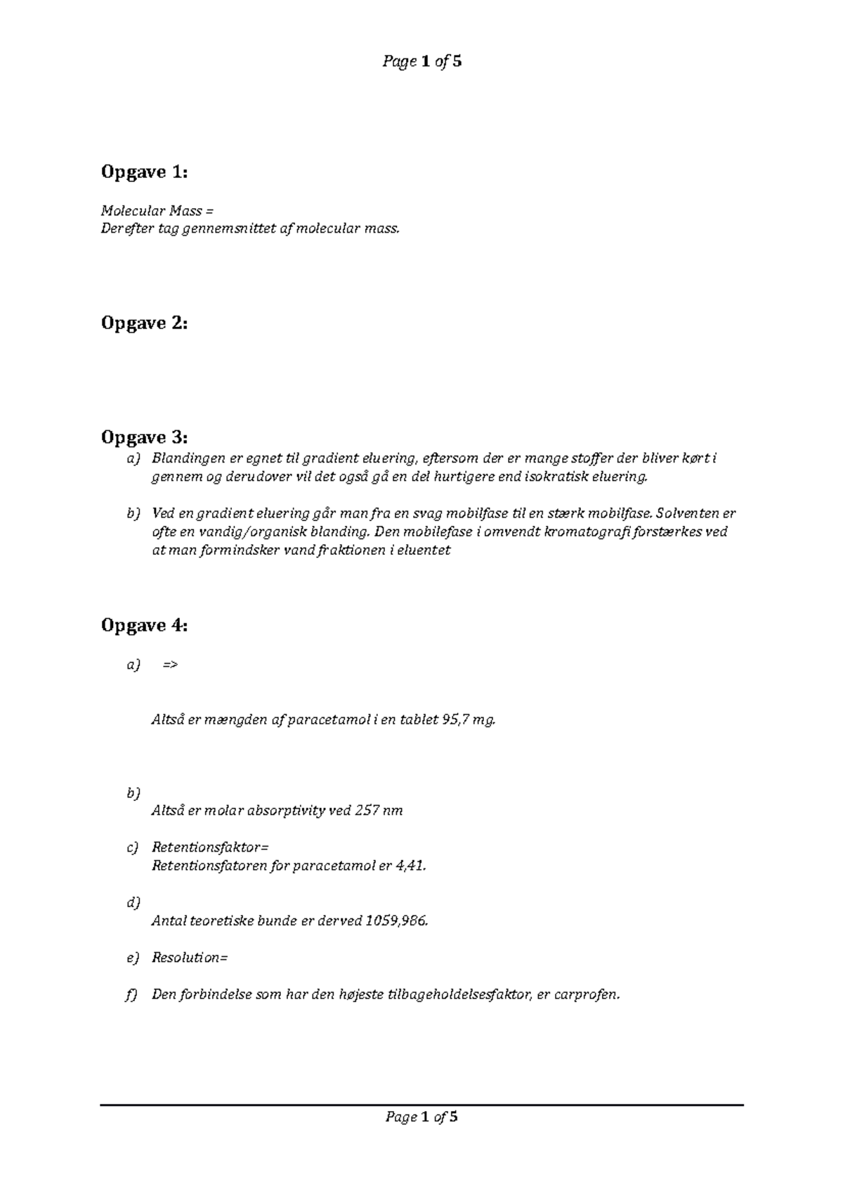 Reeksamen fa507 - et dokument hvor man nogenlunde kan se layout for ...