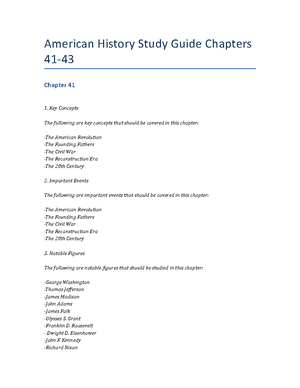 American History HIS202 Study Guide Chapters 16-18 - American History HIS202 Study Guide ...