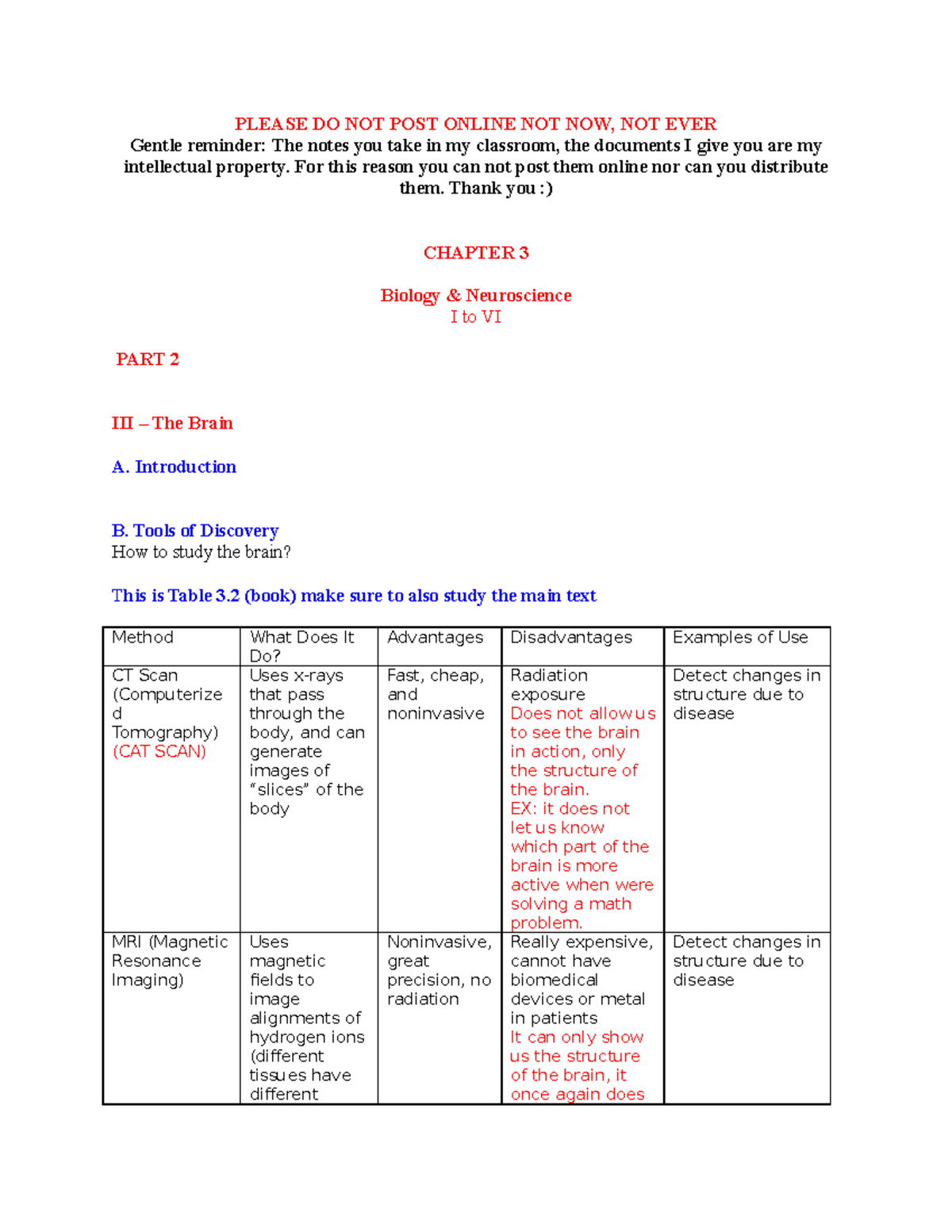 Bullet Points Module 3 PART 2 - PLEASE DO NOT POST ONLINE NOT NOW, NOT ...