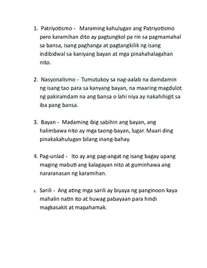 ESP 10 Performance TASK - ESP 10 PERFORMANCE TASK Cyrile Jhun N ...