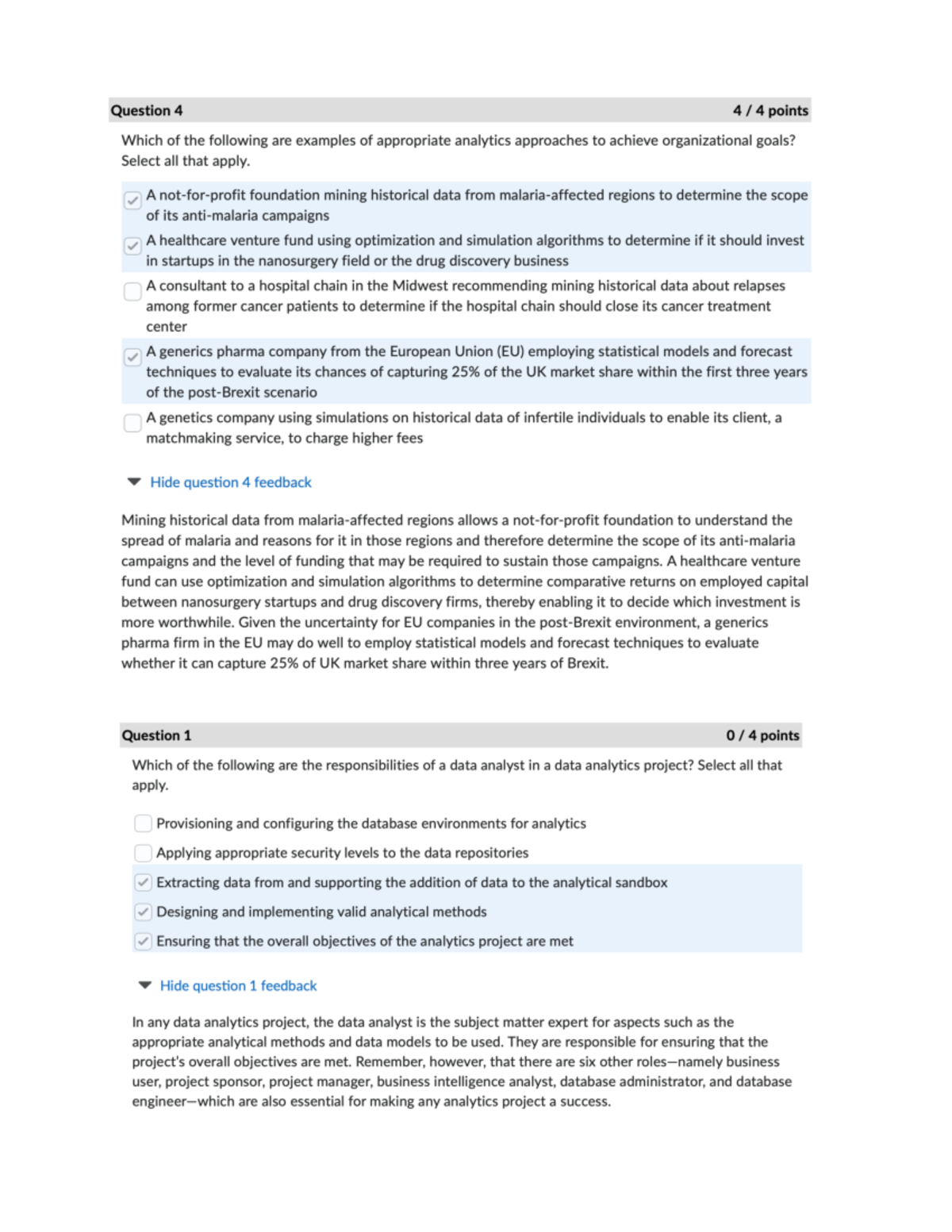 DAT205 mod 5 quiz - DAT-205 - Studocu