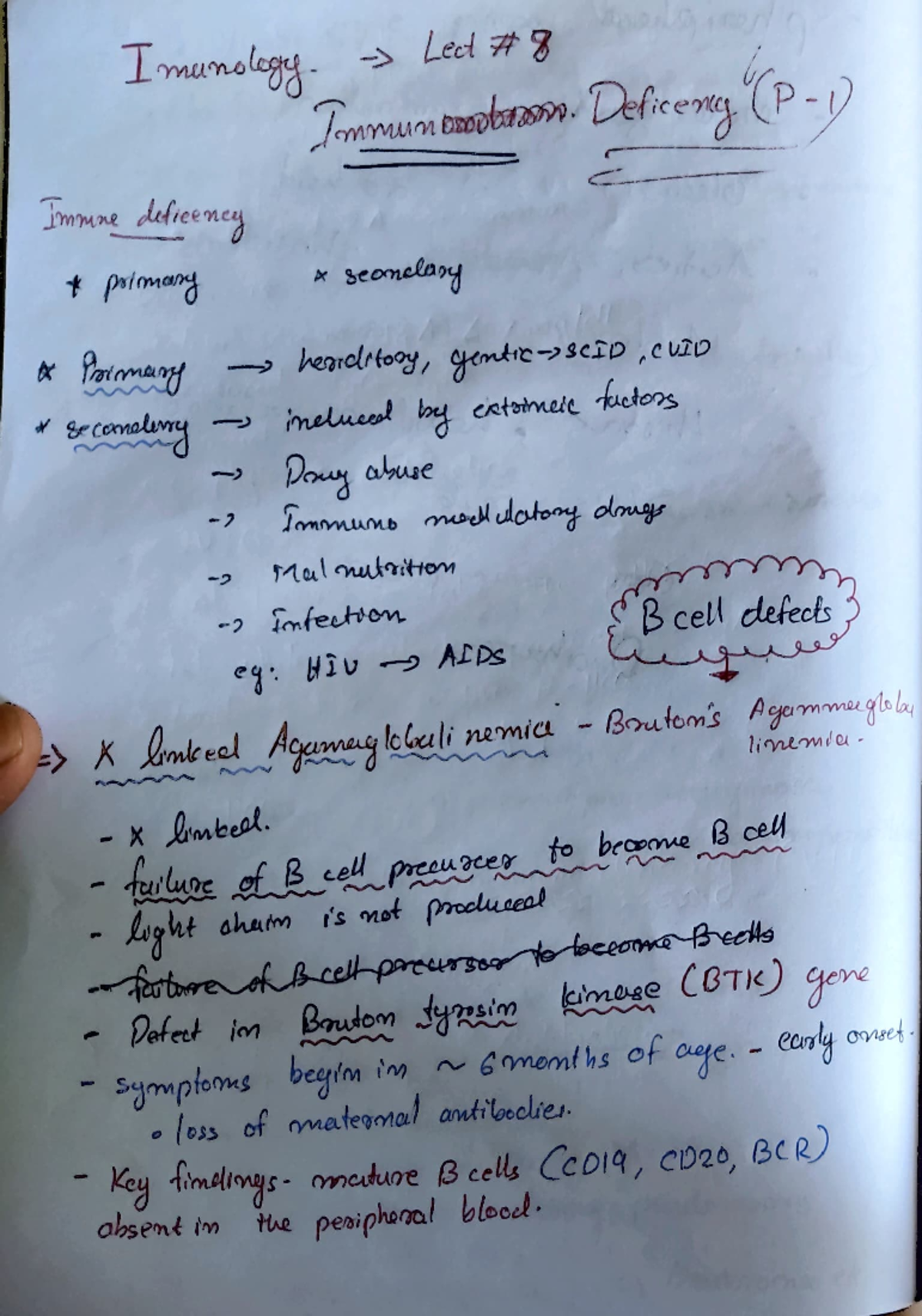 Immunology notes lec 8,9,10 - Tmmne datieemey Jmmuntbasgbrasn ...